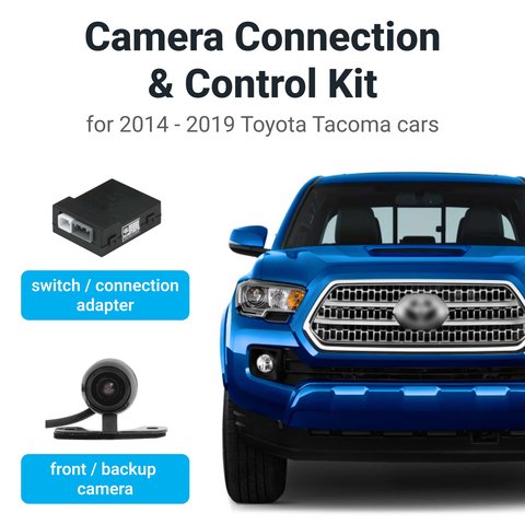 Toyota Tacoma Front Backup Camera Control Connection Kit Smart Car ...